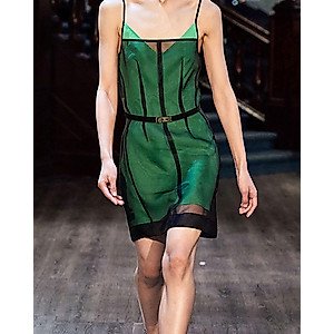 ANHAISHUILV Women's Skinny Leather Belt with Adjustable Golden Turn-Lock Buckle - Ideal for Dresses, Jeans, and Coats