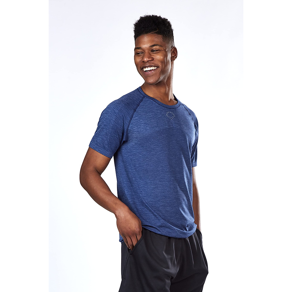 EvoShield Men's Standard Seamless, Navy, Large