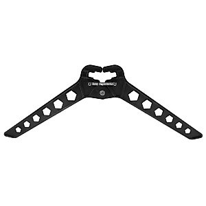 DGZZI Archery Kickstand Folding Portable Compound Bow Kick Stand Holder Scissor Legs Rack Bracket for Archery Target Shooting