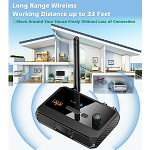 KAIY Bluetooth 5.3 Receiver for Home Stereo, Optical Low Latency & HD Music Audio Bluetooth to RCA Adapter for Stereo/Speakers/Wired Speakers/Home Audio Music Streaming Stereo System, Support AUX/USB