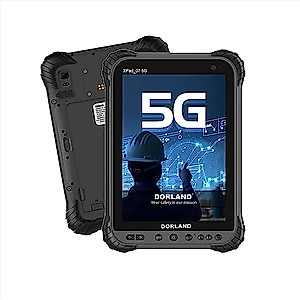 DORLAND Xpad_07 5G Explosion Proof Tablet,8.0" Rugged Tablet,Android 12.0 Outdoor Tablet,6GB RAM + 128GB ROM Tablet,Ex ib IIC T4 Gb/Ex ibD 21T 130℃ | 8000mAh | IP67 Waterproof | BT5.0