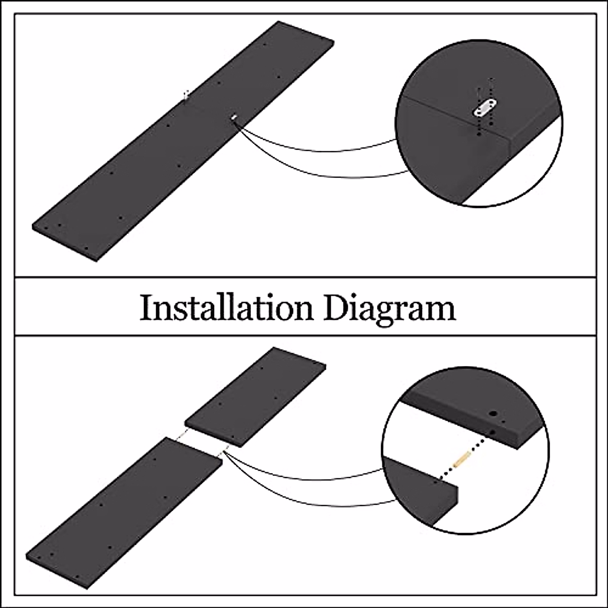 Yusong Tree Bookshelf, 9-Tier Book Tree Shelf Bookcase for Living Room Bedroom, Floor Standing Magazine CD Organizer Rack for Home Office, Black