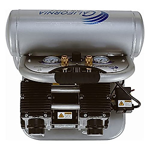 CALIFORNIA AIR TOOLS CAT-4620AC 4GAL 2HP Twn Compressor, Silver