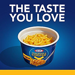 Kraft Easy Mac Original Flavor Macaroni and Cheese (8 Microwaveable Cups)