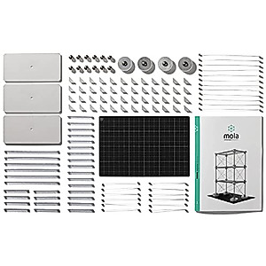 Mola Structural Kit 1 | Magnetic Modular Kit for Engineering and Architecture Education | 122 Pieces + Practical Guide