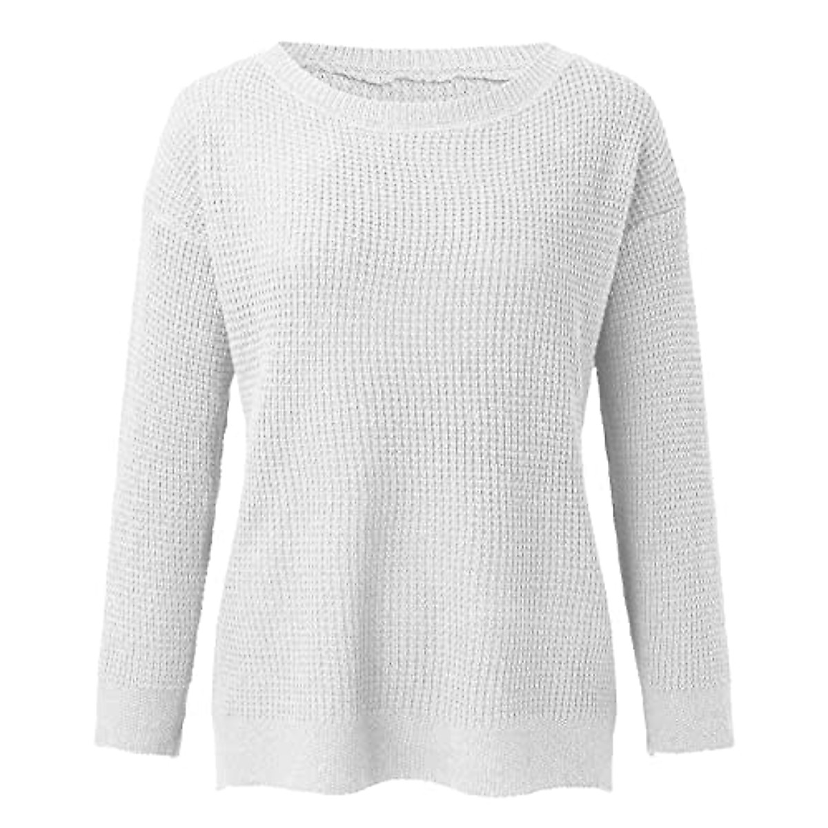 Plus Size Sweater Sweaters for Men Fashion 2023 Lace Crochet Long Sleeve Crewneck Sweaters Fall Winter Knit Pullover Jumper Tops Womens Shirt Knot Plus Size Half Zip Pullover Women Sheer Tops for