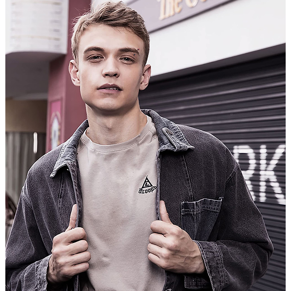 FIBO STEEL 16G 20Pcs Eyebrow Rings Lip Ring Barbell Curved Ring Tragus Daith Rook Earring Acrylic Piercing Jewelry for Women Men Classic