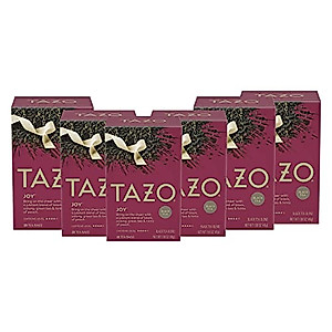 TAZO Joy Limited Edition Seasonal Blend Tea Bags, 20 Count (Pack of 6)