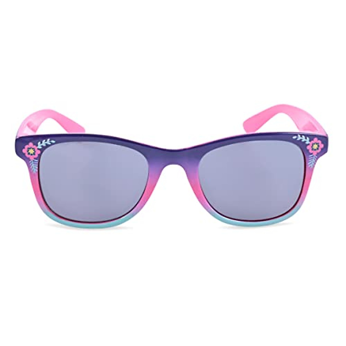 Disney Encanto Girls Sunglasses For Kids with Matching Glasses Case | Cute Sunglasses for Girls (Pink-Purple)