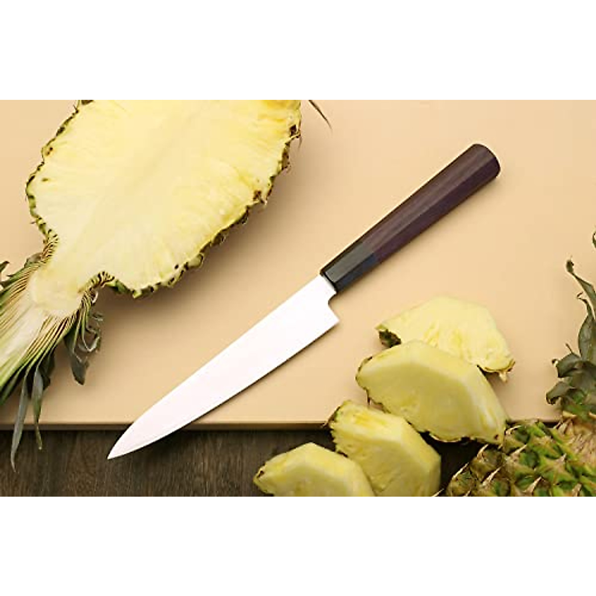 Yoshihiro Ice Hardened Stainless Steel Japanese Chef Knife Set (Gyuto (210mm) & Petty (150mm))