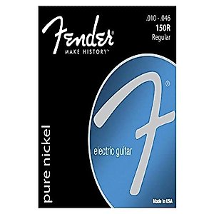 Fender 150R Pure Nickel Wound .010-.046 Electric Guitar Strings
