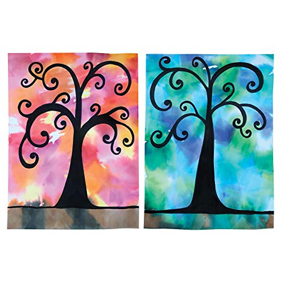 Spectra Bleeding Tissue Shapes Assortment, 25 Assorted Colors, Assorted Sizes & Shapes, 1.1 Lbs.