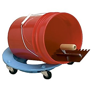 Bucket Dolly - Heavy Duty Rolling Cart for 5 Gallon Buckets