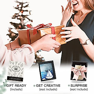 Putuo Decor Drink Some Coffee Put on Some Gangster Rap and Handle It Box Sign, Funny Decorative Office Decor for Kitchen, Work, Desk, 4.7 x 5.9 Inches