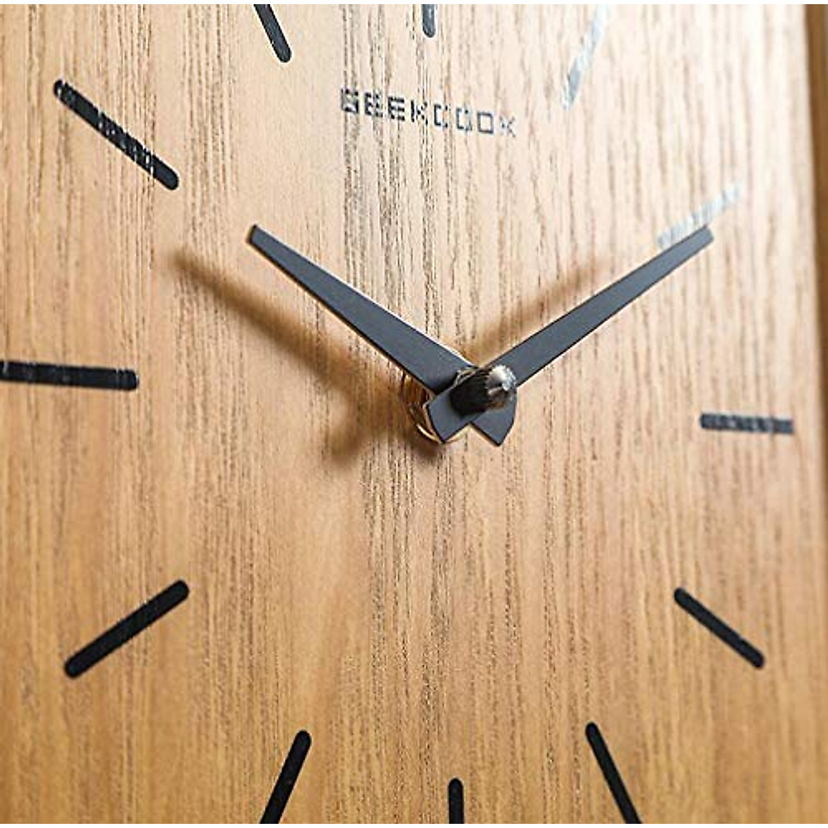 SHISEDECO Modern Cucu Wall Clock Striking Small Cute Bird, Natural Bird Voices or Cuckoo Call, Simple Fashion Wood Creative Pendulum Clocks, Unique Home Decoration for Living Room, Kitchen. (White)
