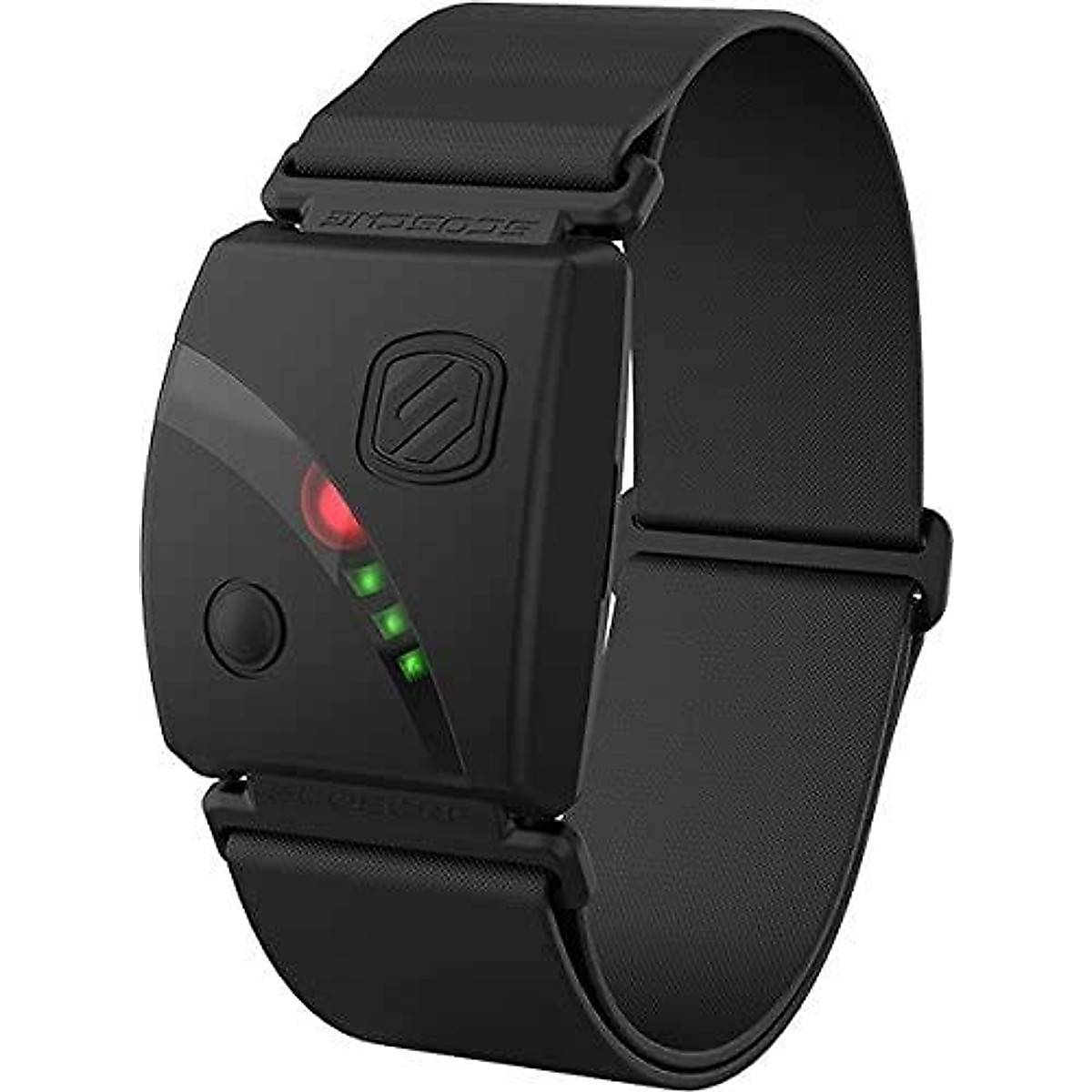 Scosche Rhythm 24 Waterproof/Dustproof Fitness Armband with Built-in Memory, Dual Band ANT+ and BLE Bluetooth Smart, Hyper Accurate Tracking of Your Heart Rate During Workouts