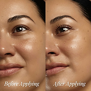 DIME Beauty Volume Mascara, Clean Mascara for Fuller, Thicker Lashes, Black Mascara for Sensitive Eyes, 0.28 oz / 8 g