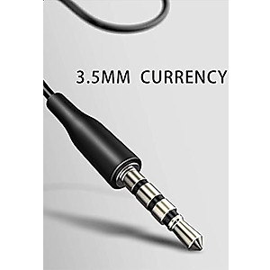 geeboy 5 Pack Earbud Headphones Headphones Wholesale in-Ear mic 3.5mm Electronics Wired Headphones (Earphones/Earbuds/Headset) for iOS and Android Smartphones, Laptops, Gaming, Chromebook