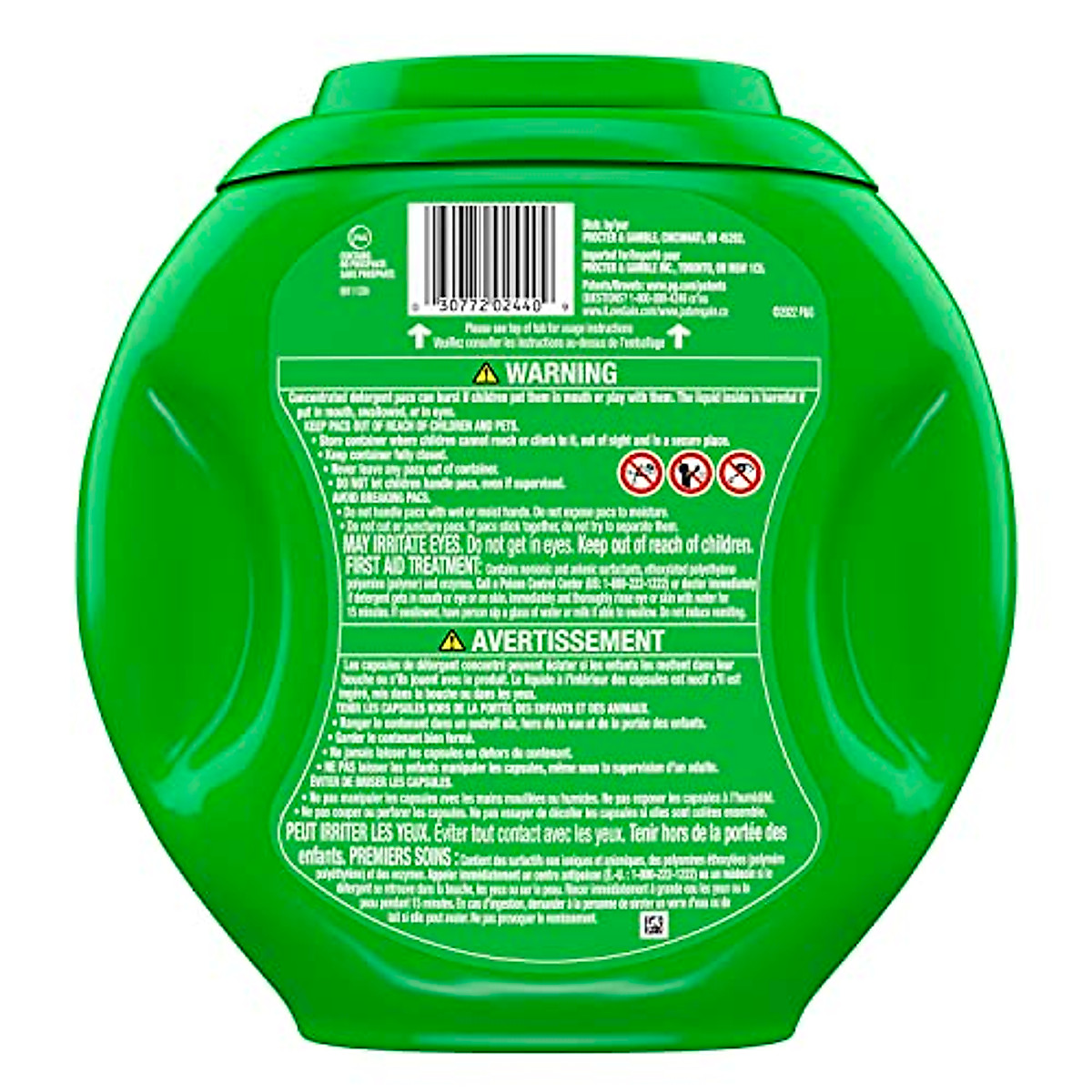 Gain Flings Laundry Detergent Pacs with Odor Defense 60 Ct Super Fresh HE 3in1 Detergent Pacs with Febreze and Oxi