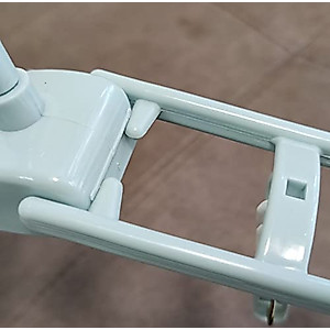 Fineget Collapsible Travel Shorts Skirt Shirt Socks Hangers with Clips Foldable Pants Clothes Plastic Suit Hangers Non Slip Closet Blue Organizer Retail Displays (Blue 2 Pcs, Pink 4 Pcs)