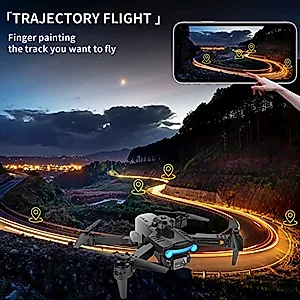 RiskOrb Drone with 1080P Dual Camera for Adults/Kids,FPV Foldable Quadcopter,Carring Bag,2 Batteries