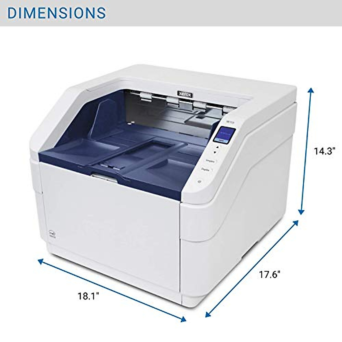 Visioneer Xerox W110: 120ppm Office Scanner | 500 ADF