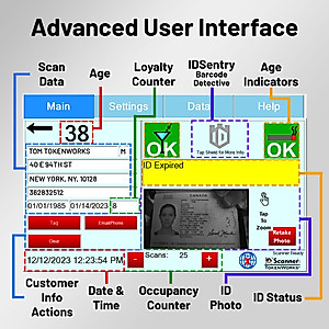 AgeVisor 2 ID Scanner (Barcode Reader)