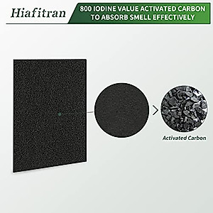 Hiafitran AP-1512HH Replacement Filter for Coway AP-1512HH Filter Replacement Coway Airmega AP-1512HH Filter Coway 3304899 Filter Coway Airmega 200M AP1512HH Mighty True Hepa Replacement Filter