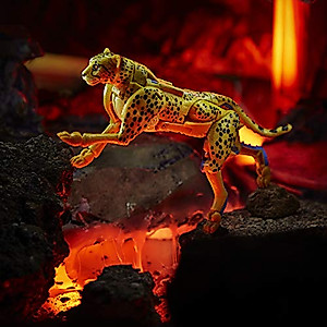 Transformers Toys Generations War for Cybertron: Kingdom Deluxe WFC-K4 Cheetor Action Figure - Kids Ages 8 and Up, 5.5-inch