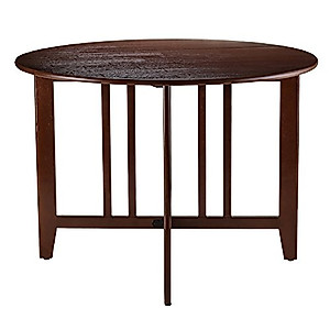 Winsome Alamo Dining, 4 Chairs, Walnut