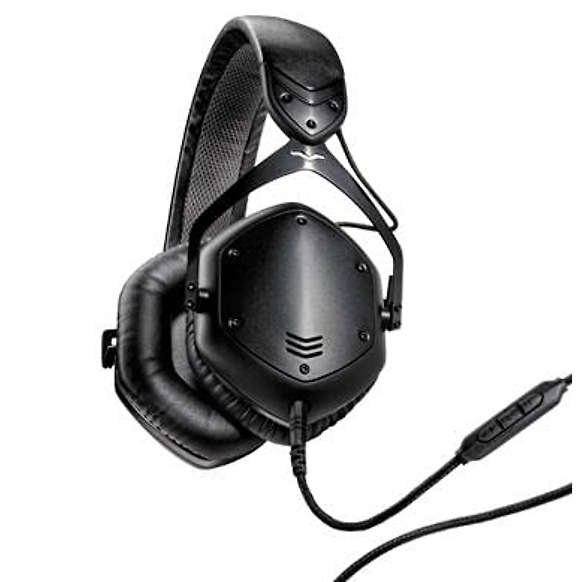 V-MODA Crossfade LP2 Vocal Limited Edition Over-Ear Noise-Isolating Metal Headphone - Matte Black
