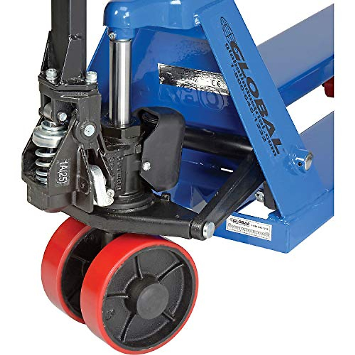 Global Industrial 5500 Lb. Capacity Narrow Aisle Pallet Jack Truck, 18 x 48 Forks