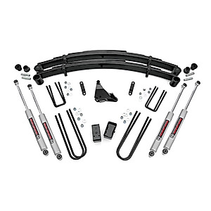 Rough Country 4" Lift Kit w/N3 Shocks for 1999-2004 Ford Super Duty 4WD - 49530