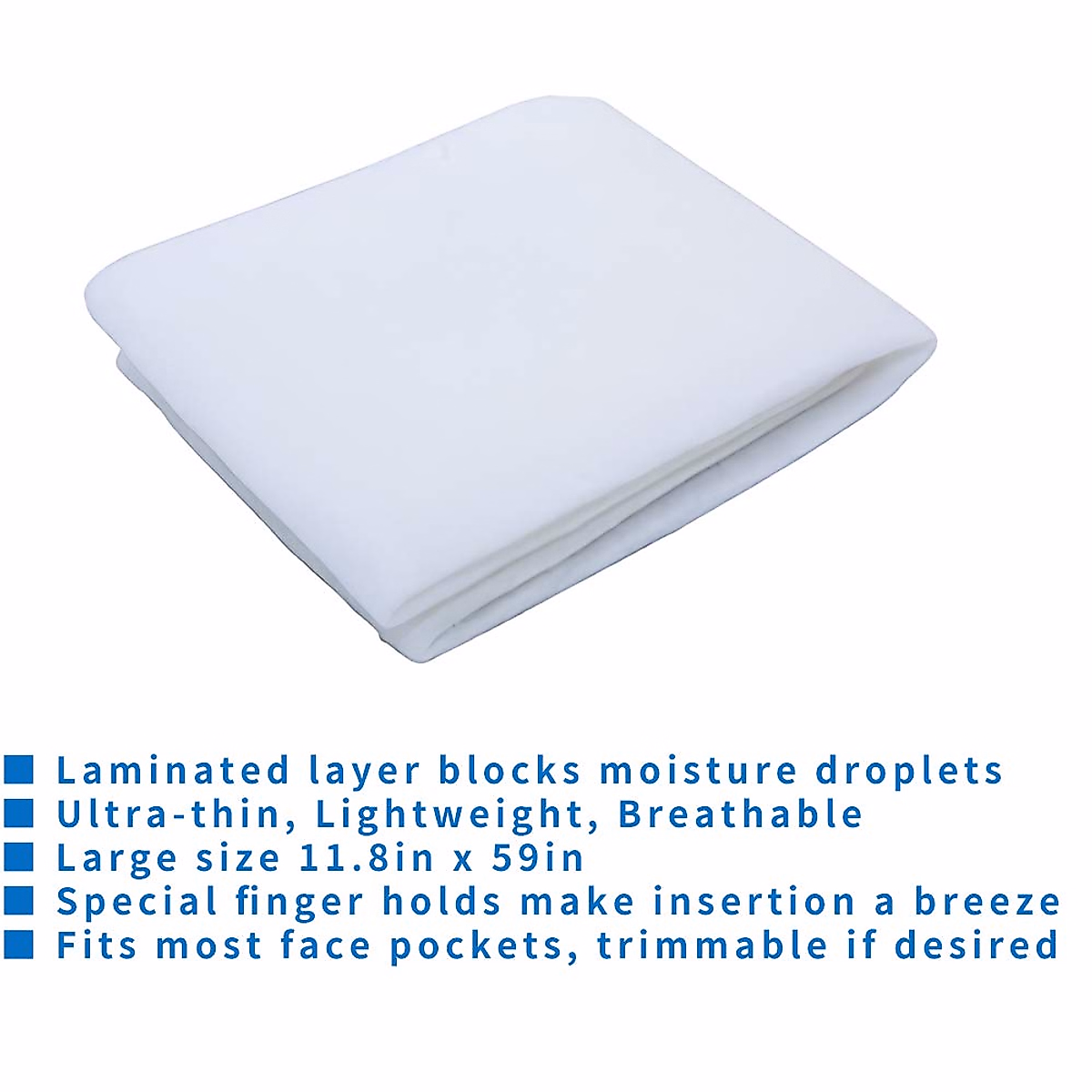 Merv 13 Filter Material, Air Filters for Stops Dust and Pet Dander as Small as 0.3 Microns (16 Ft²)