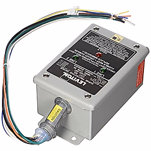 Leviton 32120-1 120/240 Volt Single Phase, Surge Panel, DHC and X10 Compatible, 80Ka L-N Max Surge Current