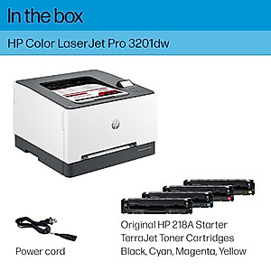 HP Color Laserjet Pro 3201dw Wireless Color Laser Printer, Office Printer, Duplex, Best-for-Office (499Q9F)