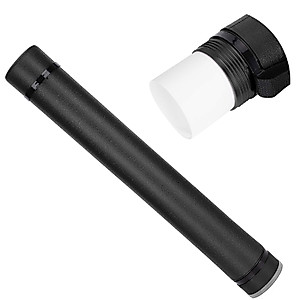 Drawing Storage Tube, Poster Tube, Extendable Artworks for Posters Maps Documents(black)