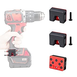 Bit Holder for Milwaukee M18 Drill Bit Organizer for Milwaukee Drills Carry Up to 4 Driver Bits on The Side of Your Power Tool or Driver (2 Pack)