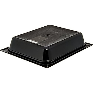 Carlisle FoodService Products 10420B03 StorPlus High Heat Food Pan, 2.5" Deep, Half Size, Black