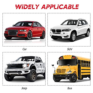 BELOMI 2PCS Battery Junction Block, 5/16" Insulated Power and Ground Battery Junction Post, M8 Dual Studs Power Distribution Block Terminal Post Bus Bar Accessories for Auto Car Marine Boat