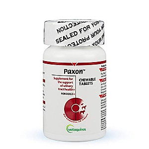 Vetoquinol Paxon Cranberry Urinary Tract Supplement for Dogs to Promote Urinary and Bladder Health