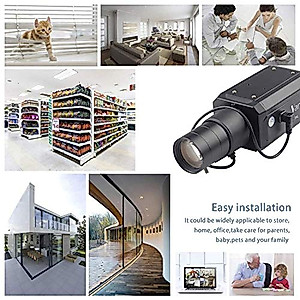 Vanxse CCTV 1/3 CCD HD 960H Auto Iris 1000tvl 6-60mm F1.6 Varifocal Lens Bullet Box Camera Surveillance Indoor/Outdoor Security Camera