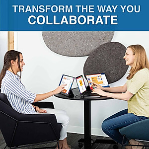 SideTrak Solo Pro Triple Touchscreen Portable Monitor for Laptop | 2 Freestanding 15.6” FHD 1080P LED Screens | Compatible with PC & Chrome | USB-C or HDMI | Speakers & HDR Mode