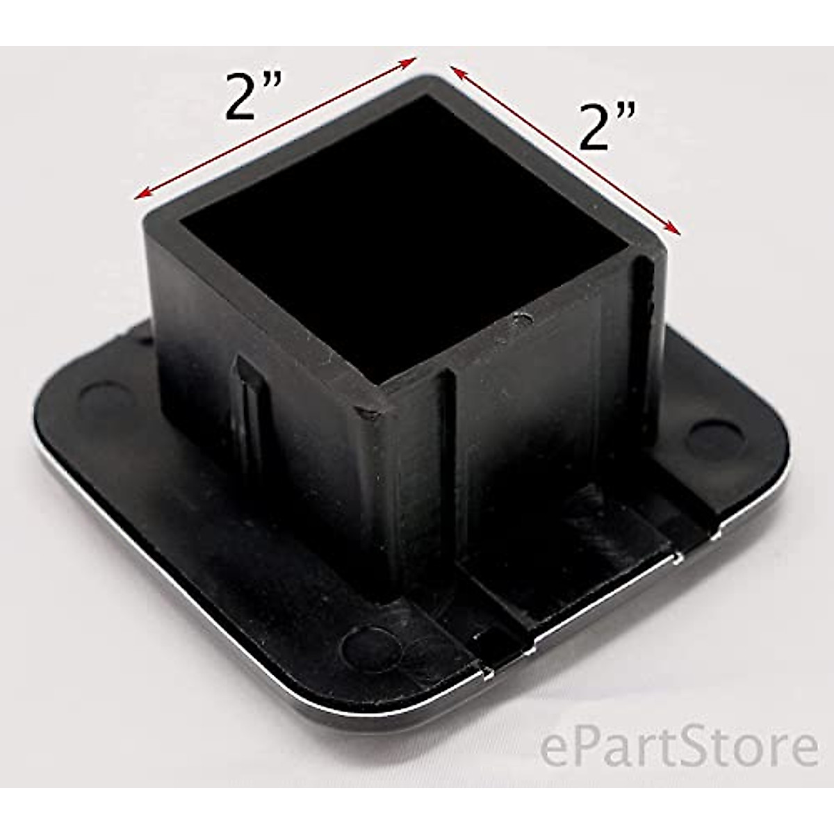eVerHitch American Flag Dog Paw K9 Unit Hitch Cover Plug (Fits 2" Receivers, Black)