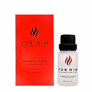 RawChemistry for Him - A Pheromone Infused Cologne Oil - Bold, Extra Strength Formula 15 ml.