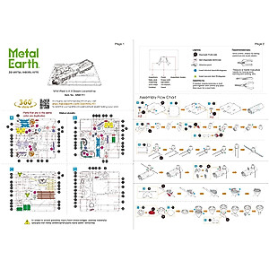 Fascinations Metal Earth Wild West 4-4-0 Locomotive 3D Metal Model Kit Bundle with Tweezers