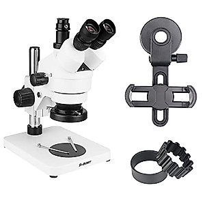 SVBONY SV218 Microscope Lens Adapters to Connect Mobile Phone to SM402 Professional Trinocular Stereo Zoom Microscope Eyepiece for Camera and Video