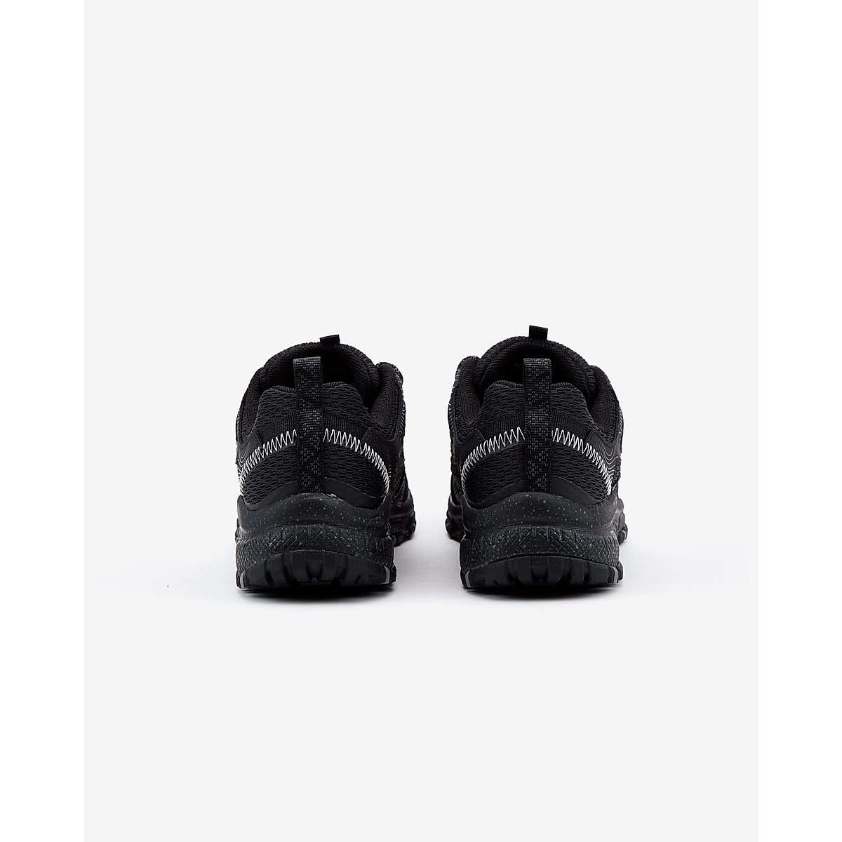 Skechers Womens Hillcrest Pure Escapade Trail Black Athletic Hiking Shoes 7.5