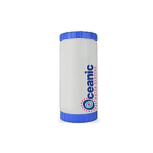 4.5" x 10" Whole House Refillable Water Filter Cartridge - GAC Catalytic Carbon + Birm + KDF 85: Removes Iron, Manganese, Hydrogen Sulfide - Rotten Egg Smell - Compatible with 10" Big blue Housing