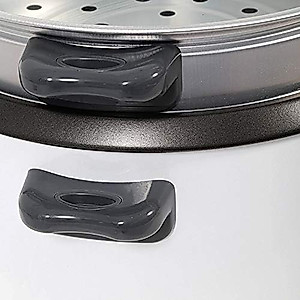 Black & Decker RC2850 1100W 2.8 L 11.8 Cup Rice Cooker (Non-USA Compliant), White, standard